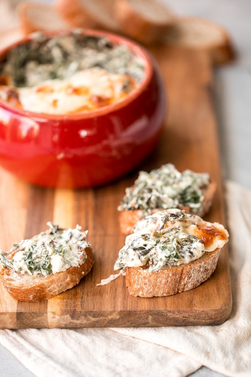 Baked Spinach Dip - Ahead of Thyme