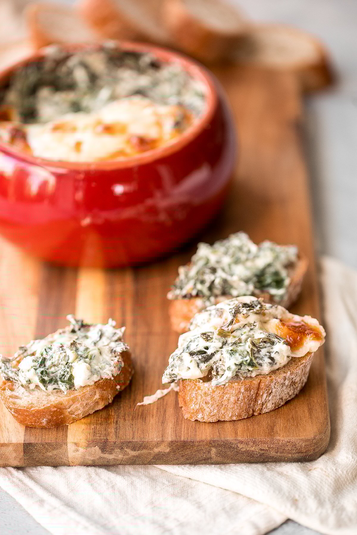 Baked Spinach Dip - Ahead of Thyme
