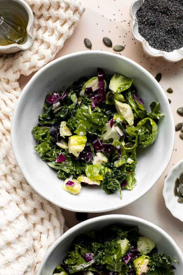 Sweet Kale Salad - Ahead of Thyme