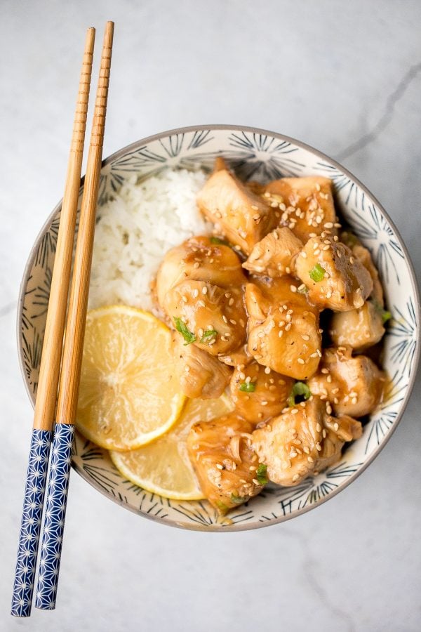 Healthy Lemon Chicken - Ahead of Thyme