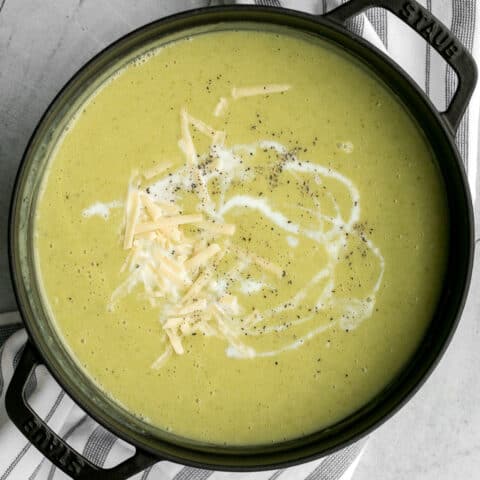Light Cream of Broccoli Soup - Ahead of Thyme