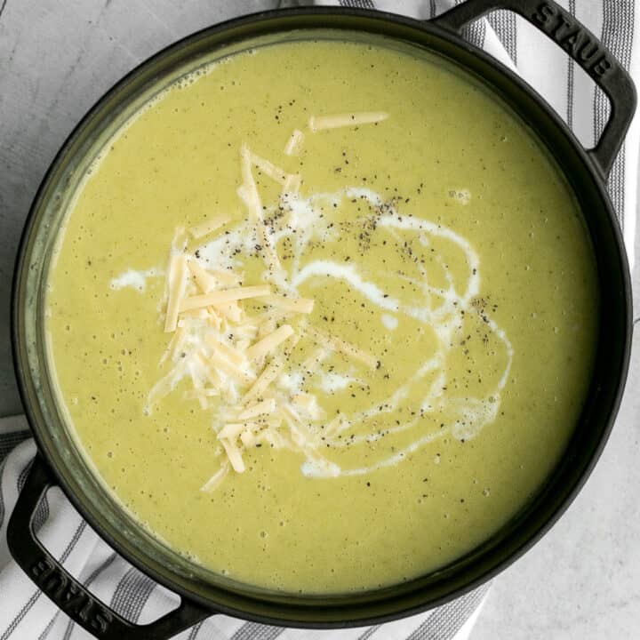 Light Cream of Broccoli Soup - Ahead of Thyme