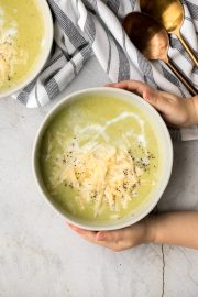 Light Cream of Broccoli Soup - Ahead of Thyme
