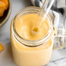 Healthy Mango Yogurt Smoothie - Ahead of Thyme