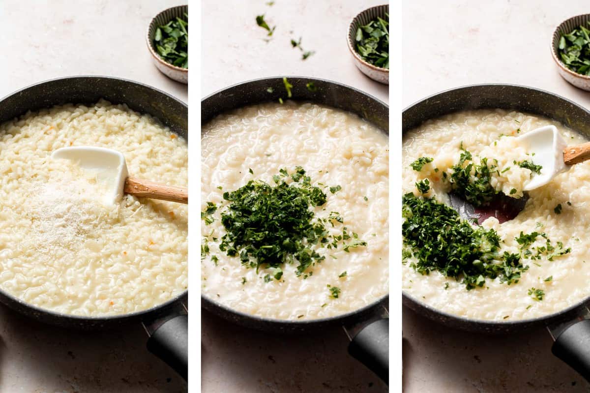 Creamy Parmesan (No Wine) Risotto - Ahead of Thyme