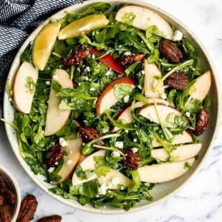 Arugula Salad with Apple and Pecan - Ahead of Thyme
