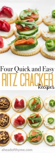 Four Quick and Easy RITZ Cracker Recipes - Ahead of Thyme