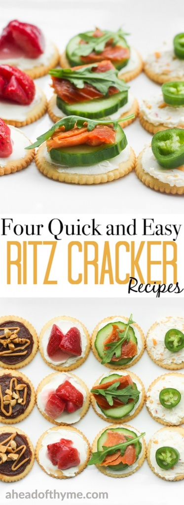 Four Quick and Easy RITZ Cracker Recipes - Ahead of Thyme