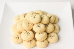 Persian Rice Cookies with Poppy Seeds (Nan-e Berenji) - Ahead of Thyme