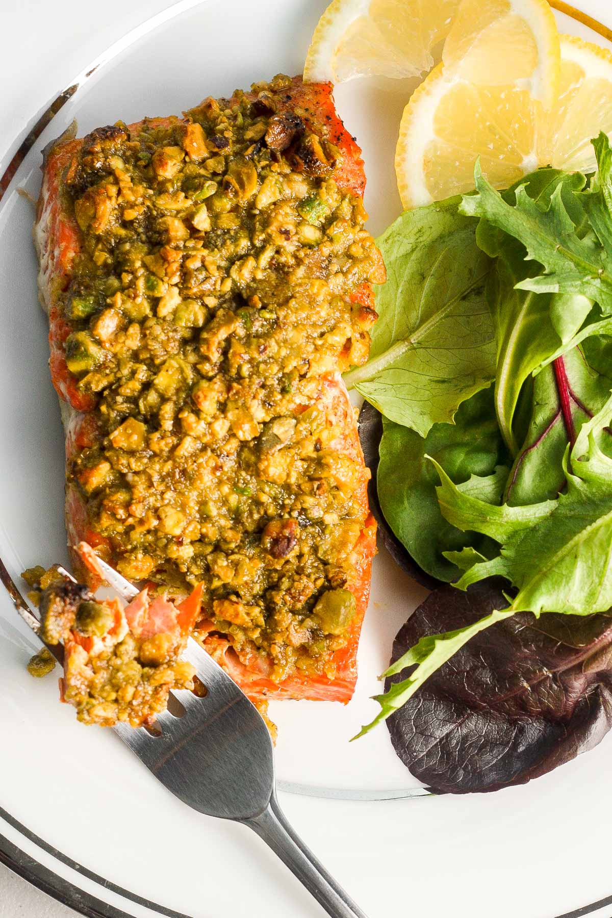 Pistachio-Crusted Salmon - Ahead of Thyme