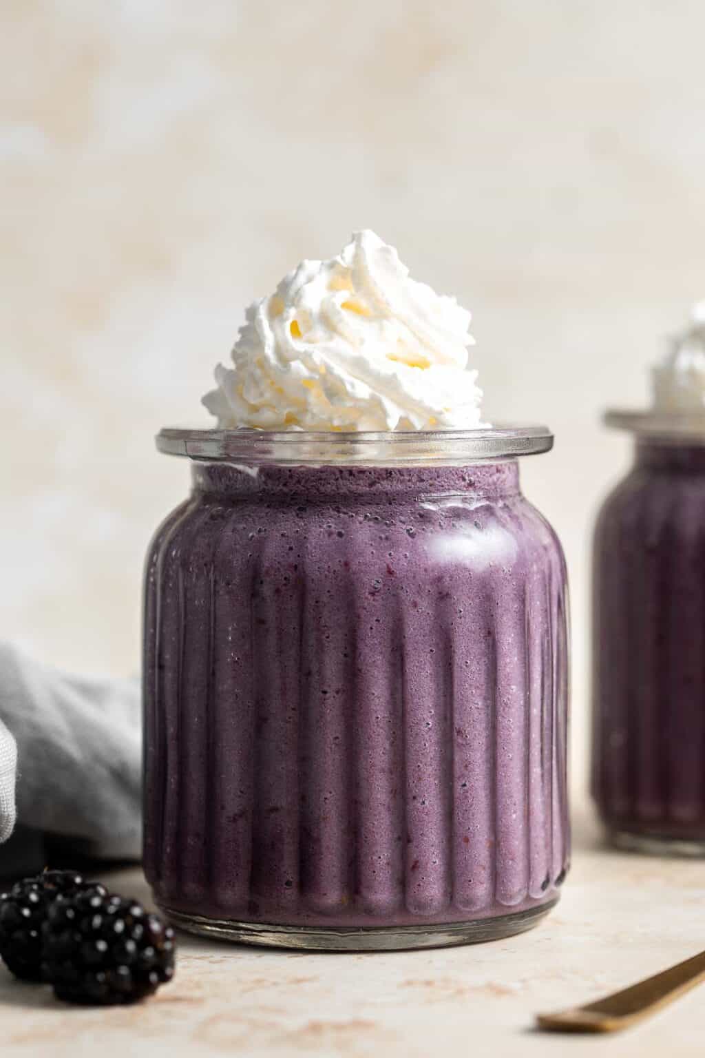 Blackberry Milkshake - Ahead of Thyme