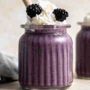 Blackberry Milkshake - Ahead of Thyme