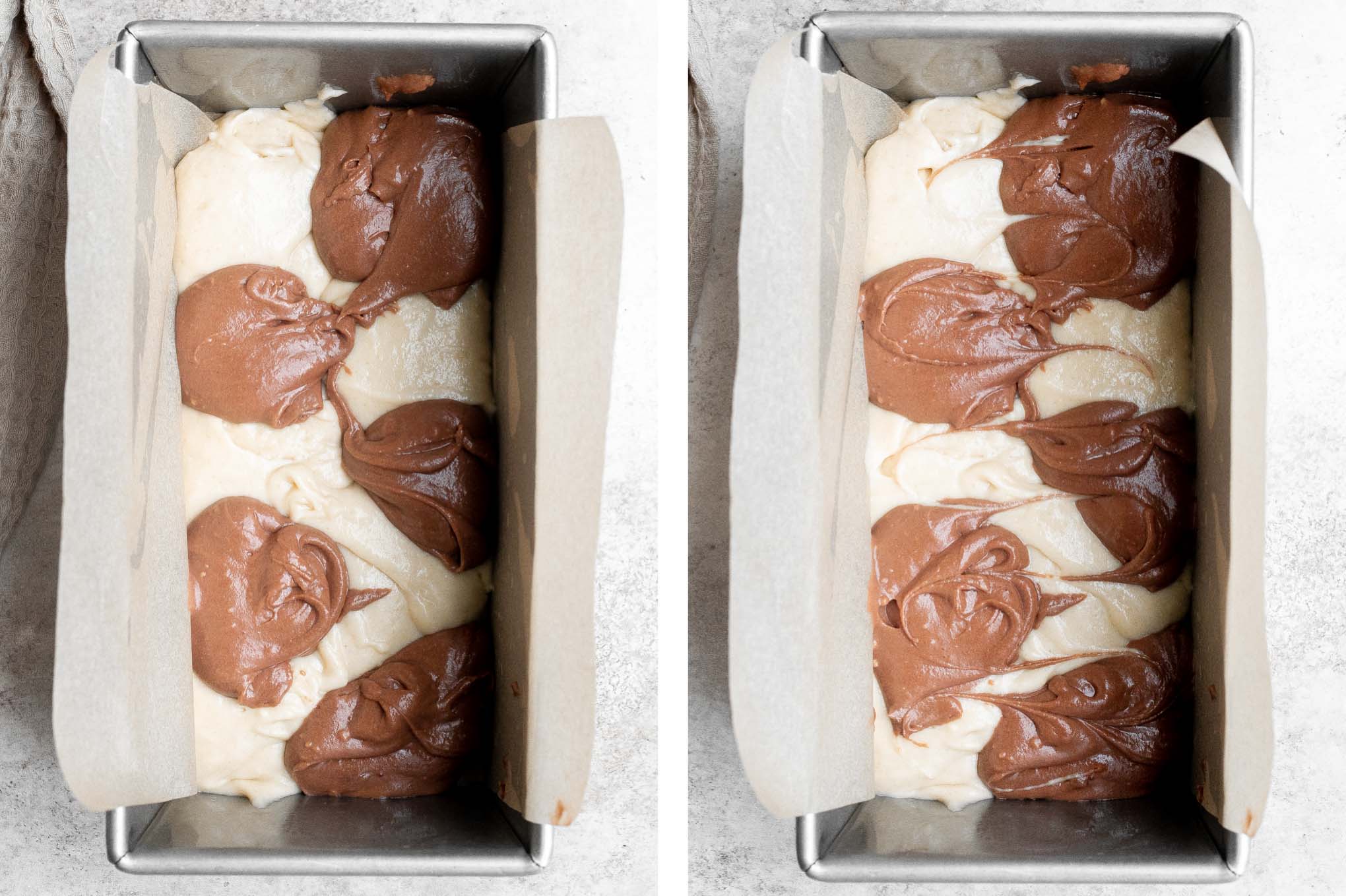 Chocolate and Vanilla Marble Cake - Ahead of Thyme