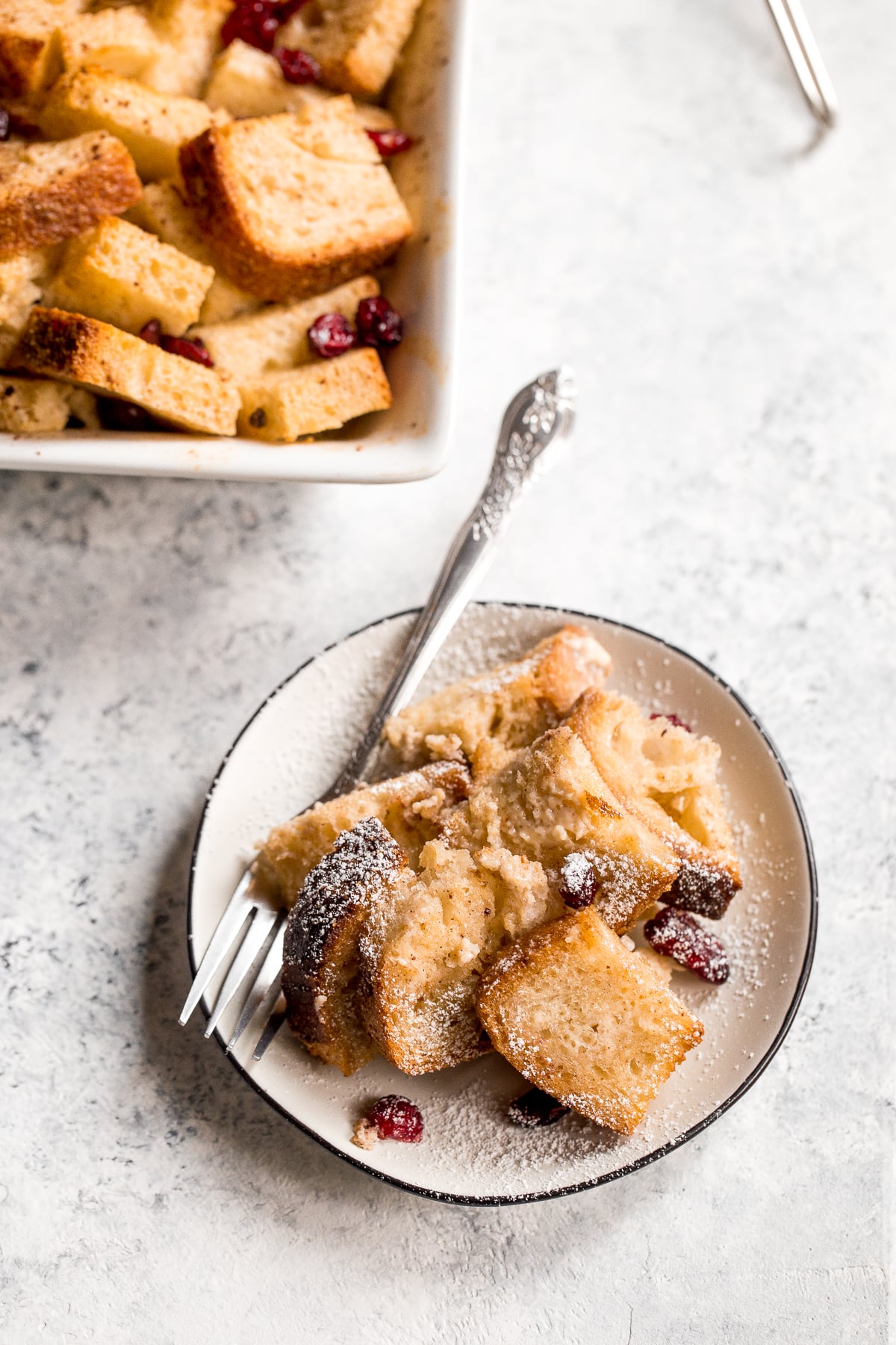 Baked Gingerbread French Toast Casserole - Ahead of Thyme