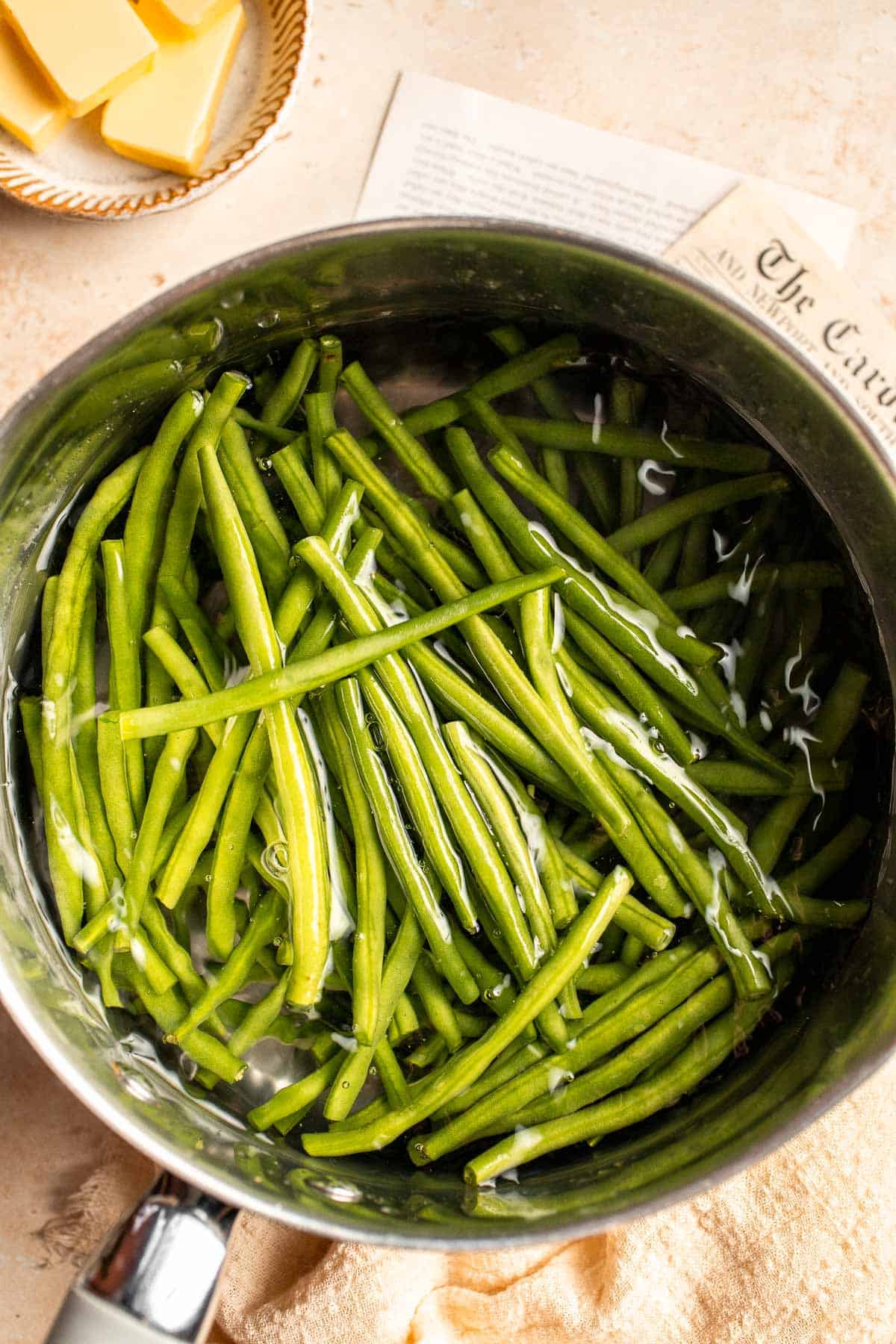 Green Beans with Pecans - Ahead of Thyme