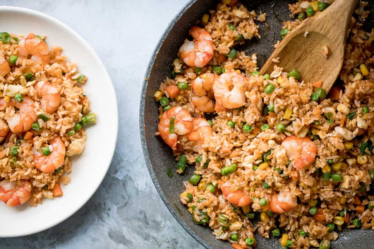Seafood Fried Rice - Ahead of Thyme