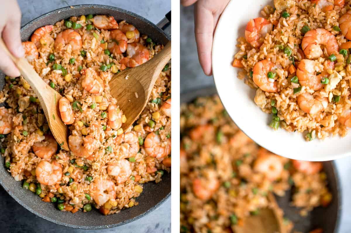 Seafood Fried Rice - Ahead of Thyme