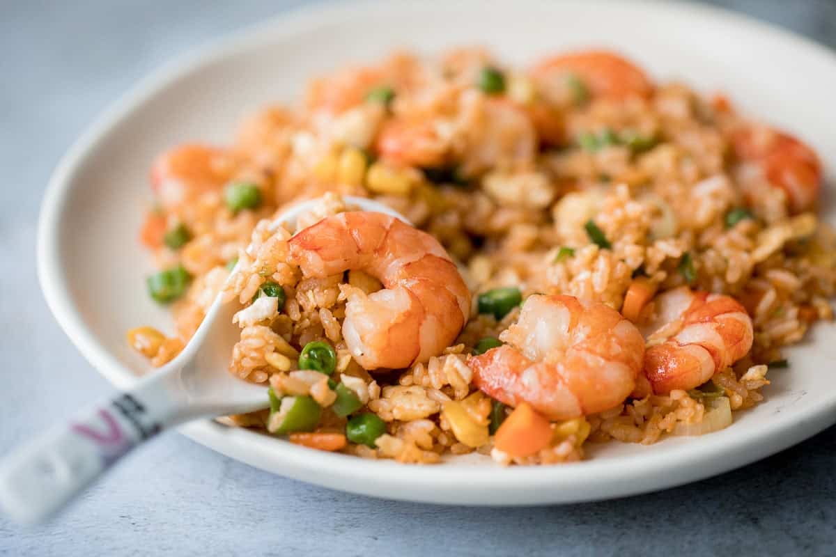 Seafood Fried Rice - Ahead of Thyme