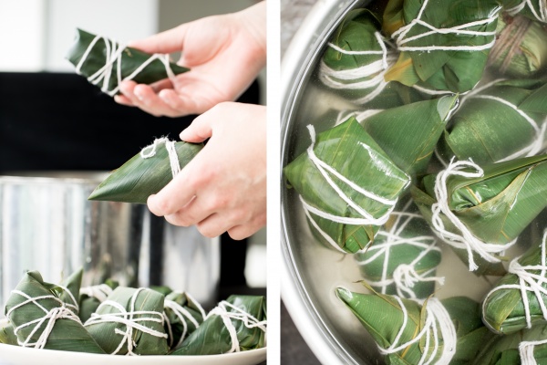 Zongzi Chinese Tamales (粽子) - Ahead of Thyme