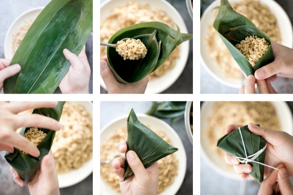 Zongzi Chinese Tamales (粽子) - Ahead of Thyme