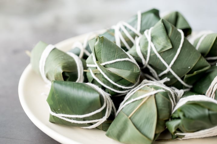 Zongzi Chinese Tamales (粽子) - Ahead of Thyme
