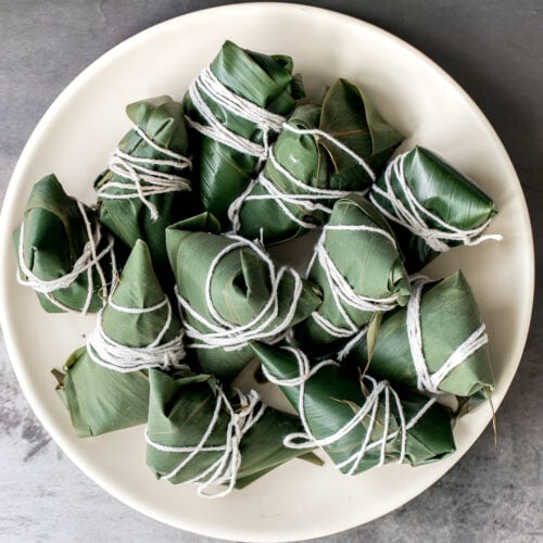 Zongzi Chinese Tamales (粽子) - Ahead of Thyme