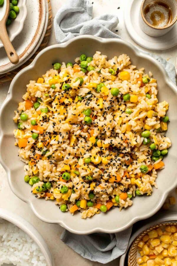 Vegetarian Fried Rice - Ahead of Thyme