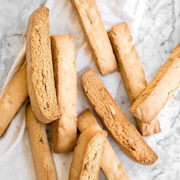 Easy Small Batch Almond Biscotti - Ahead of Thyme