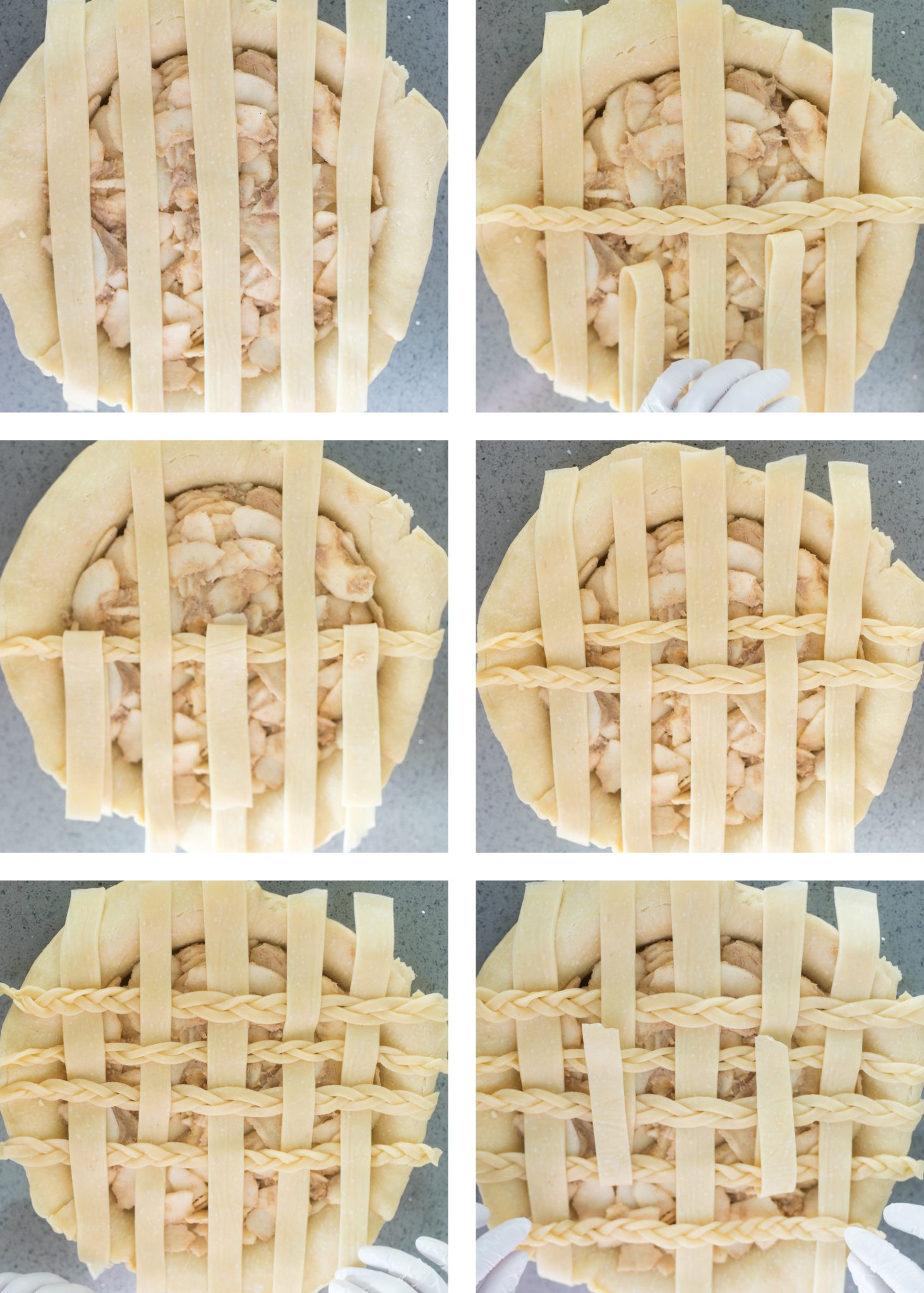 Braided Lattice Apple Pie - Ahead of Thyme