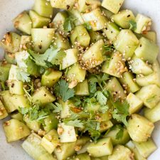 Chinese Garlic Cucumber Salad - Ahead of Thyme