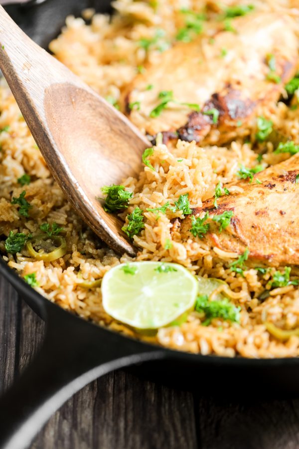 One Pot Coconut Curry Chicken and Rice - Ahead of Thyme