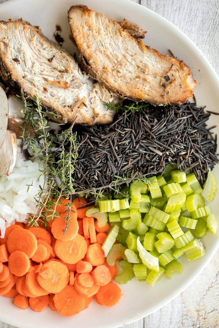 Leftover Turkey Wild Rice Soup - Ahead of Thyme