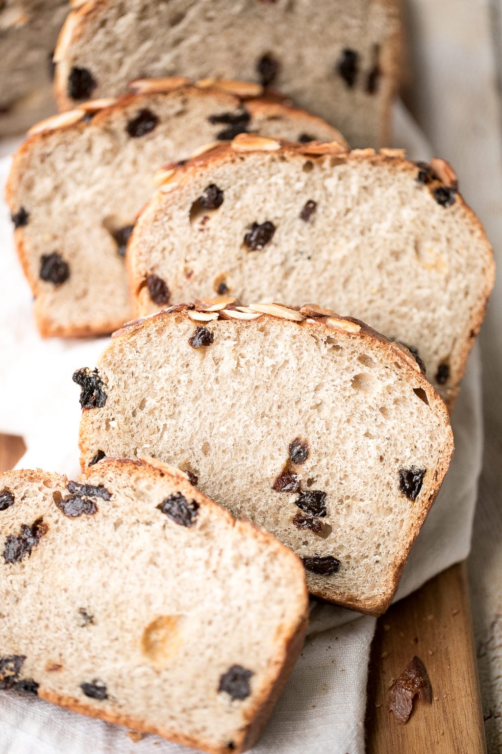 Cinnamon Raisin Challah Bread with Almonds - Ahead of Thyme