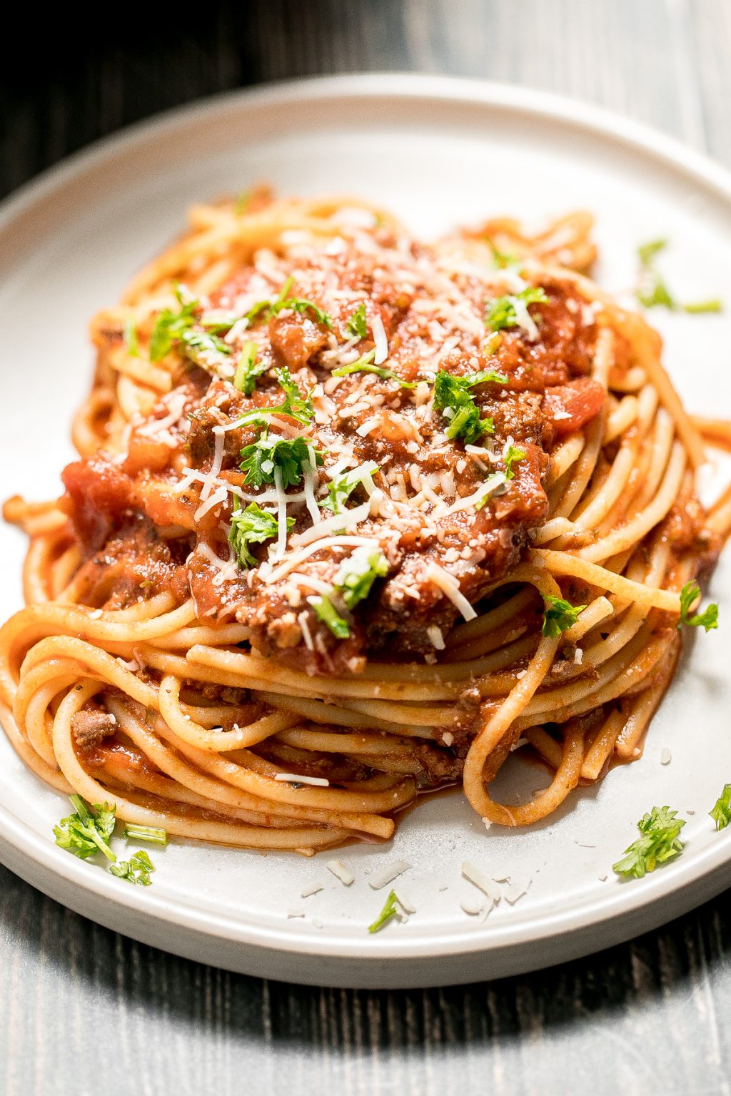 Spaghetti Bolognese - Ahead of Thyme