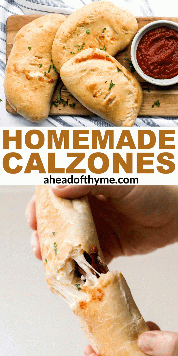 Homemade Calzones - Ahead of Thyme