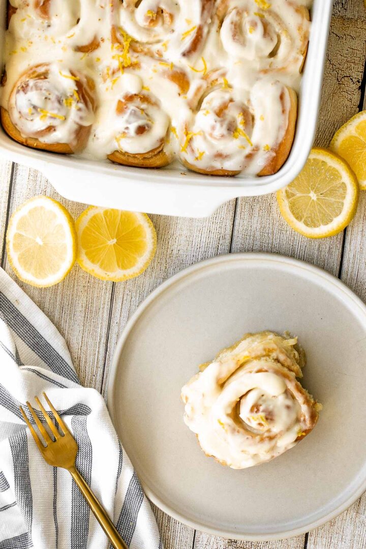 Lemon Sweet Rolls - Ahead of Thyme