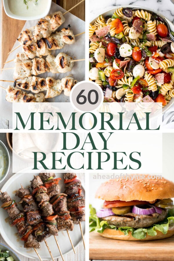 60 Best Memorial Day Recipes - Ahead of Thyme