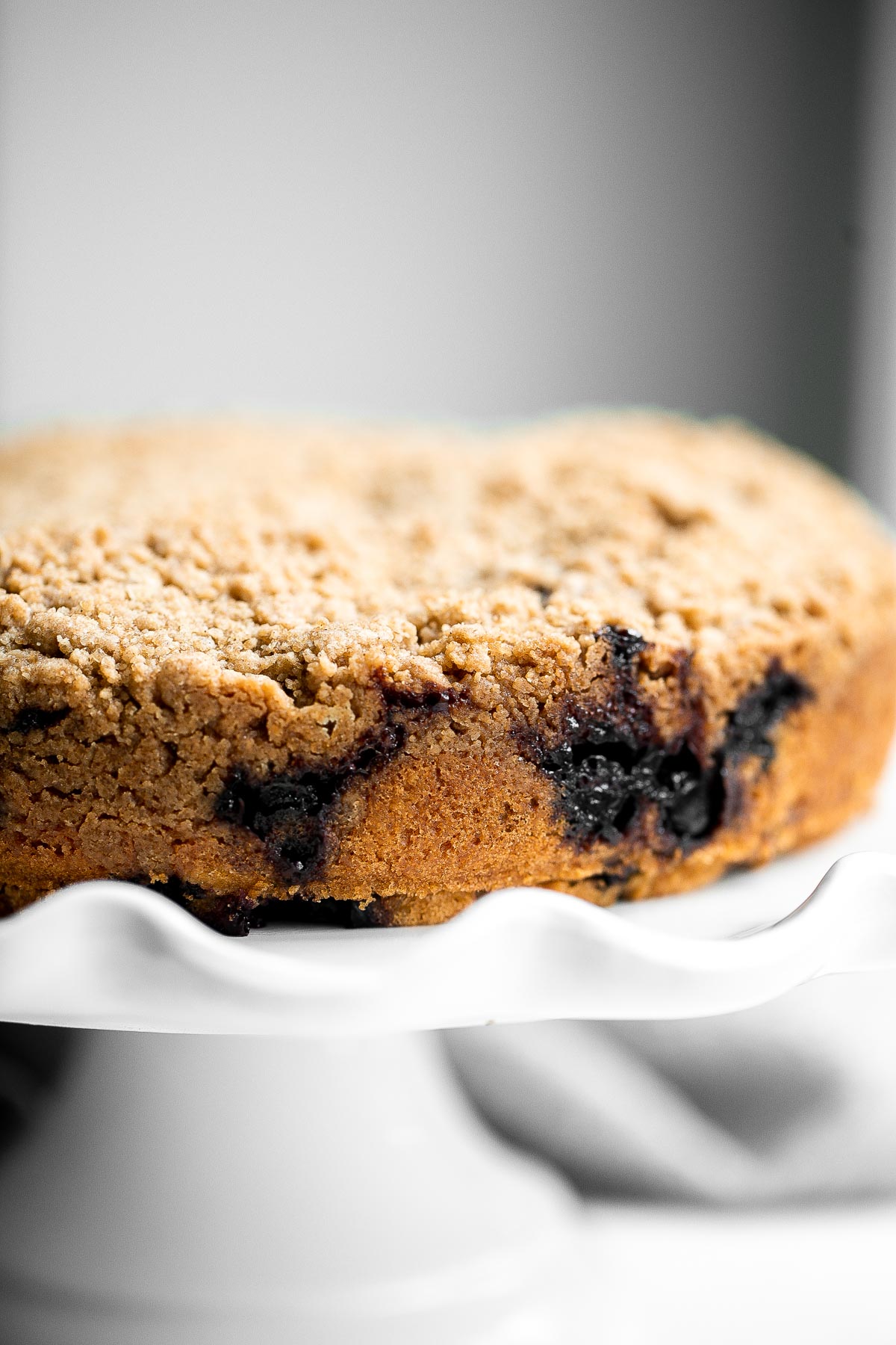 Blueberry Buckle Cake - Ahead of Thyme