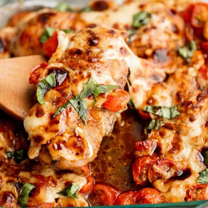 Baked Caprese Chicken - Ahead of Thyme