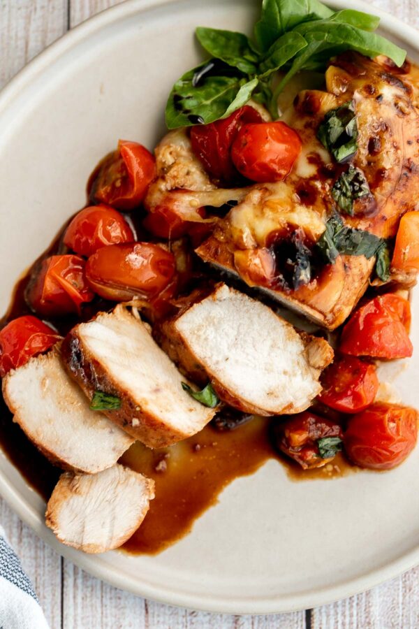 Baked Caprese Chicken - Ahead of Thyme