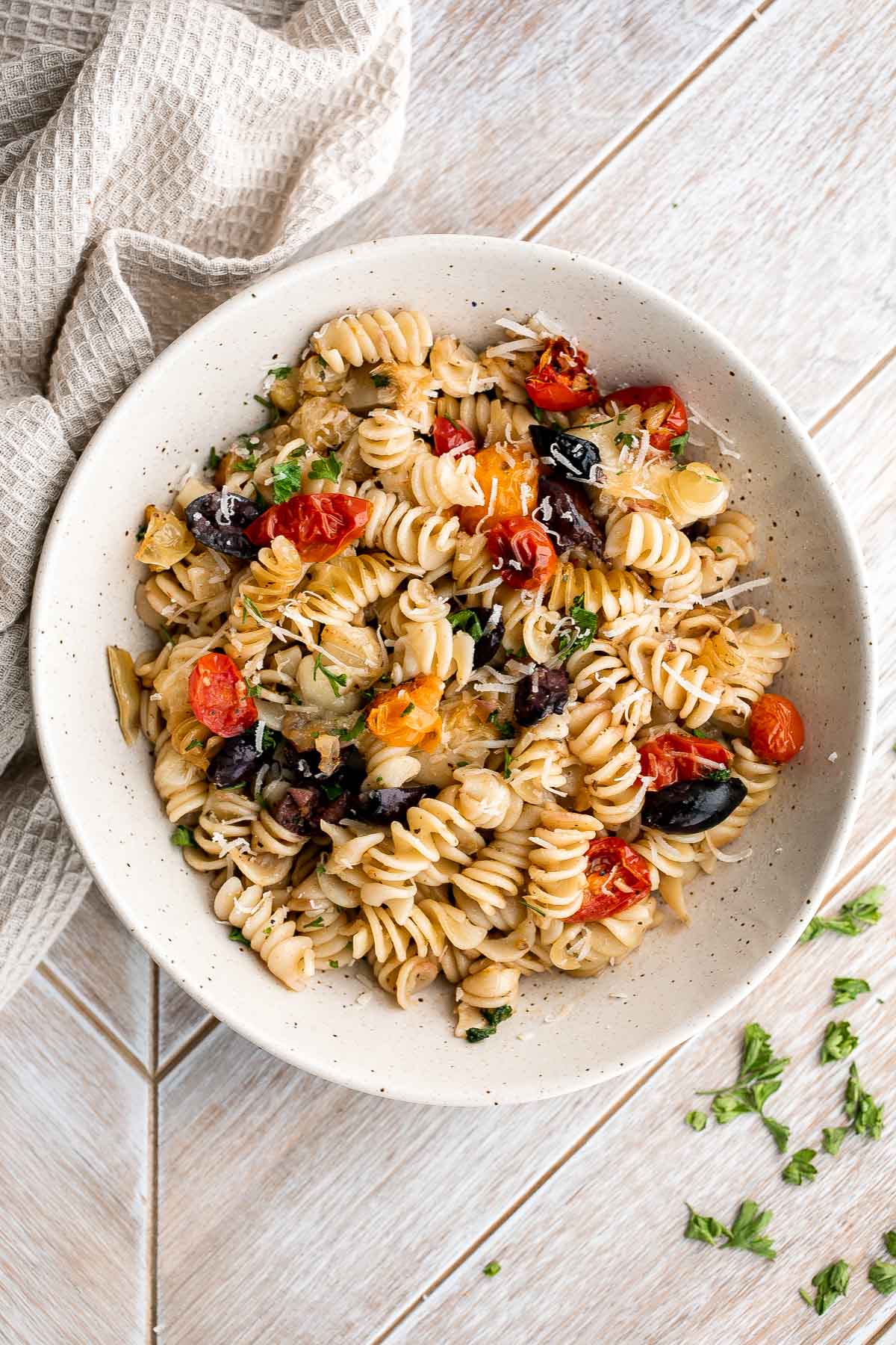 Baked Mediterranean Pasta - Ahead of Thyme