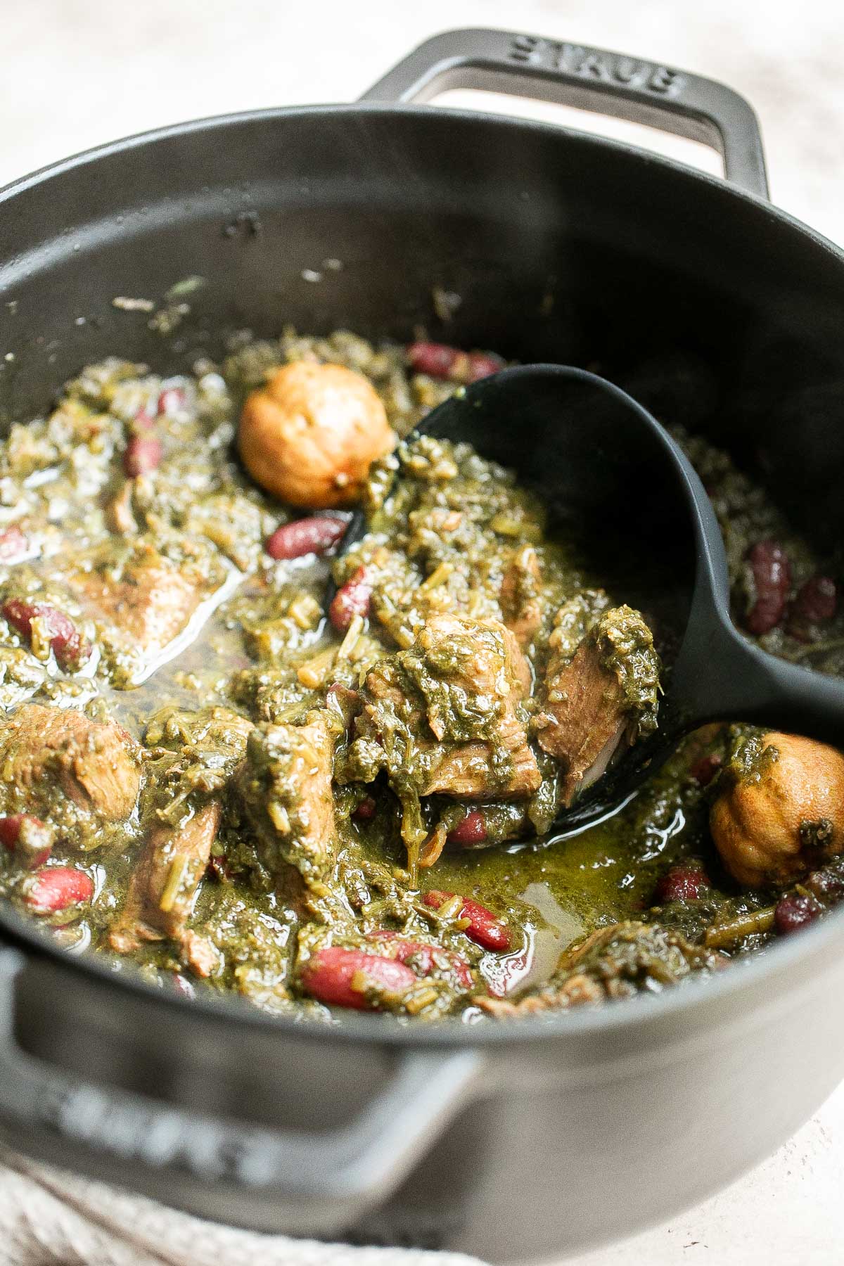 Ghormeh Sabzi (Persian Herb Stew) - Ahead of Thyme