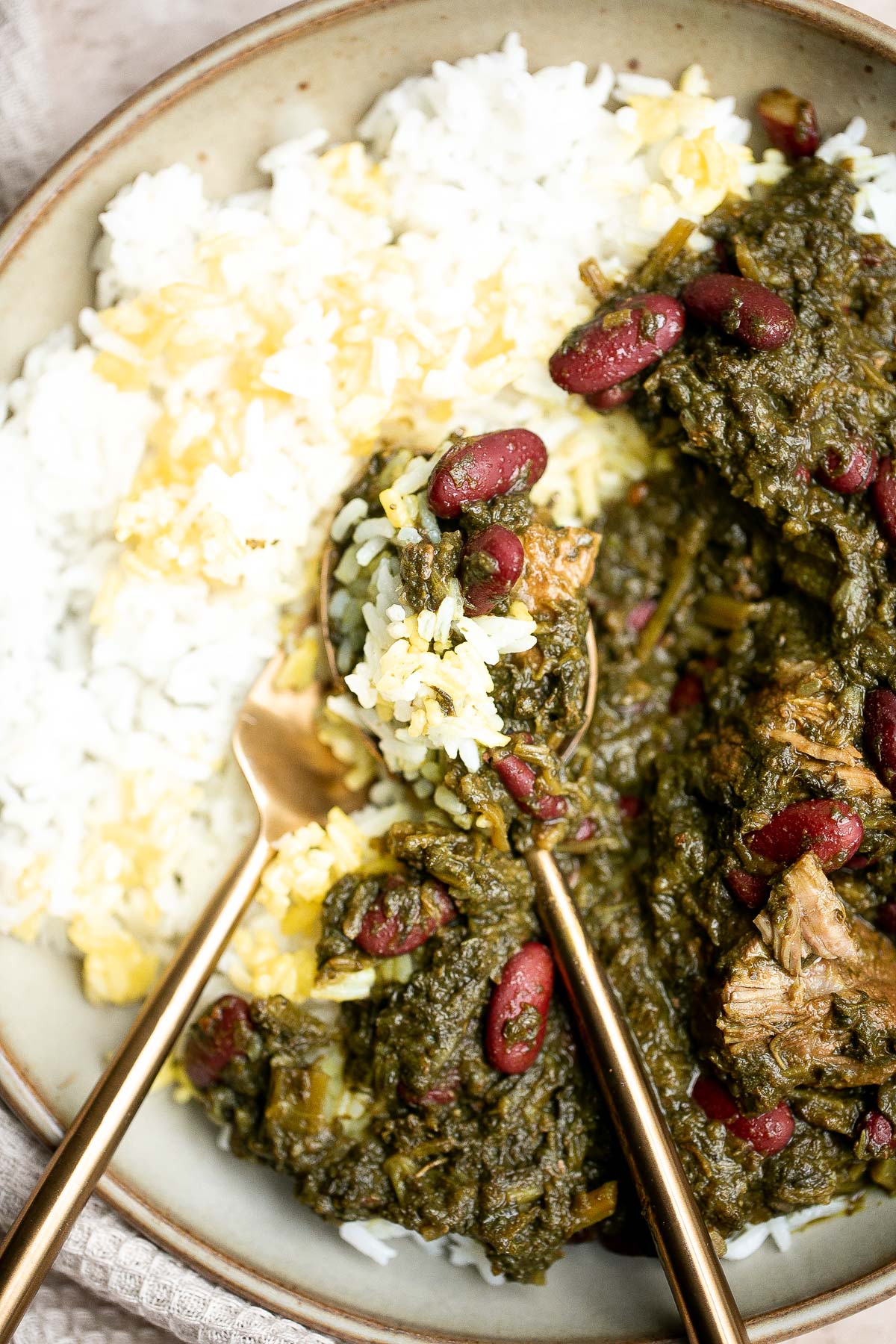Ghormeh Sabzi (Persian Herb Stew) - Ahead of Thyme