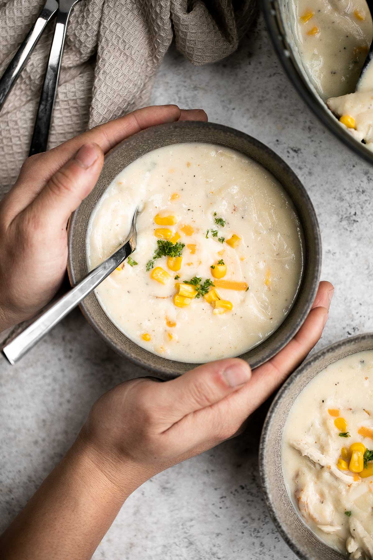 Turkey Potato Chowder - Ahead of Thyme