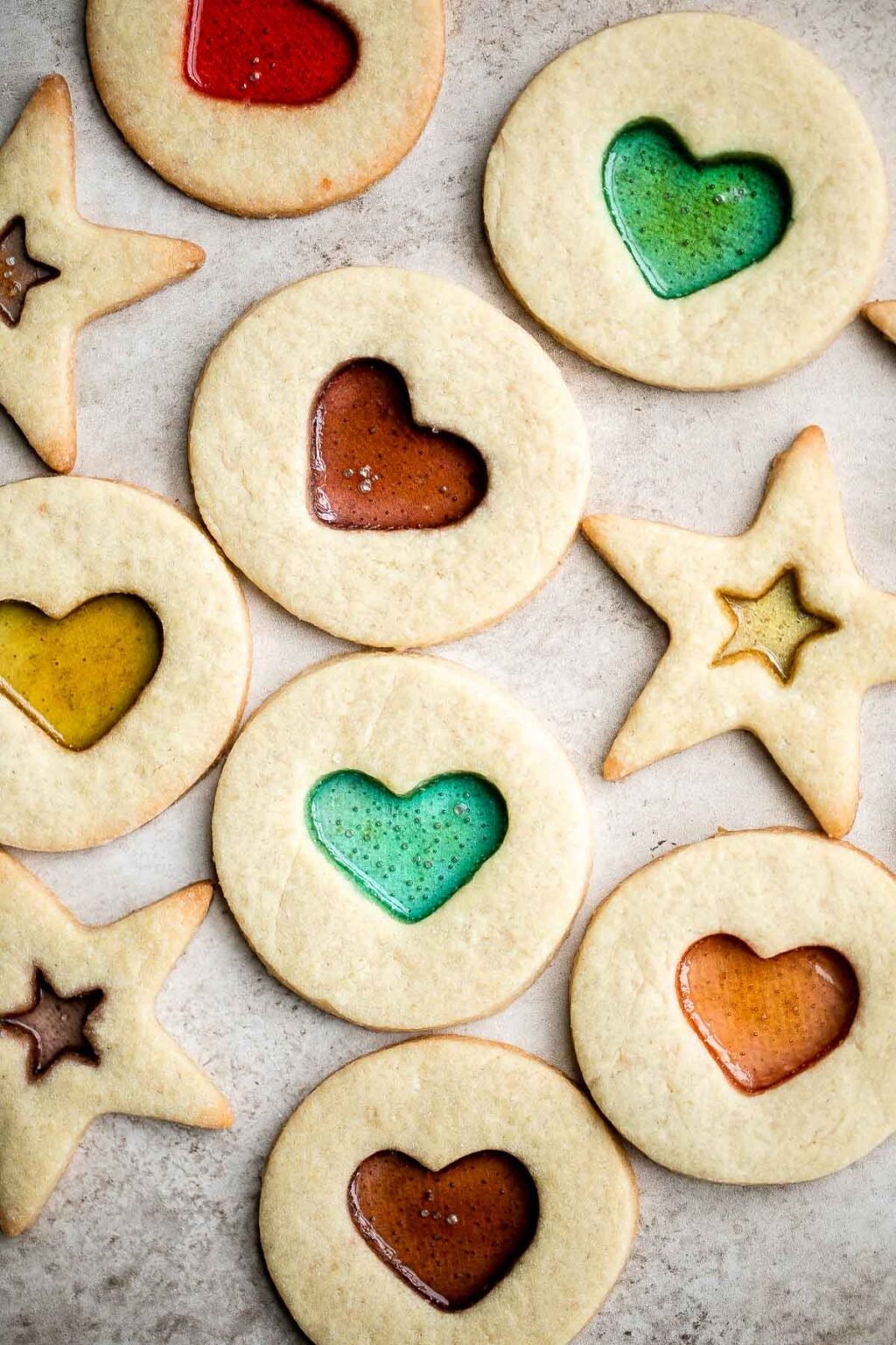 Stained Glass Window Cookies - Ahead of Thyme