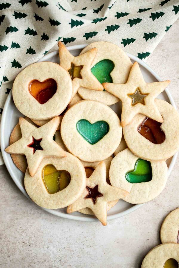 Stained Glass Window Cookies - Ahead of Thyme