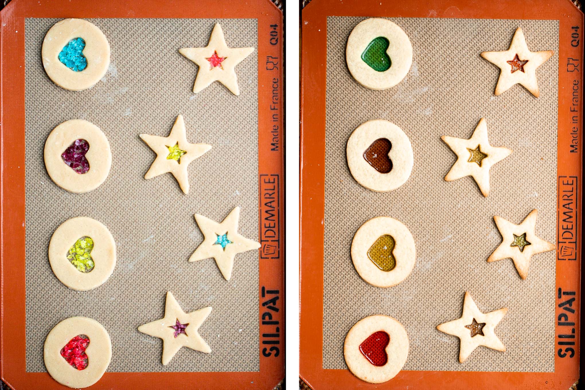 Stained Glass Window Cookies - Ahead of Thyme
