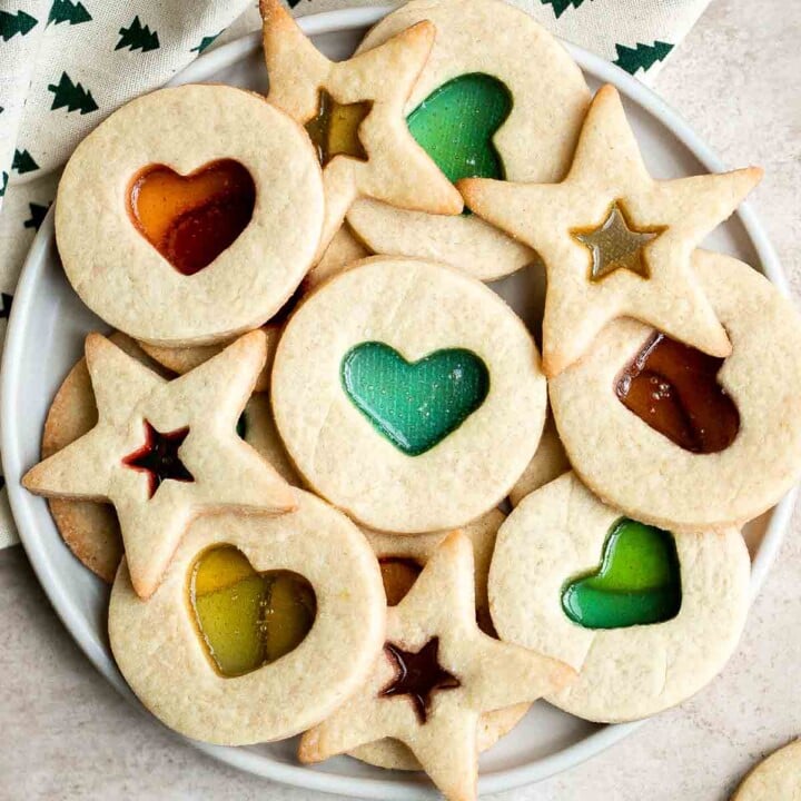 Stained Glass Window Cookies - Ahead of Thyme