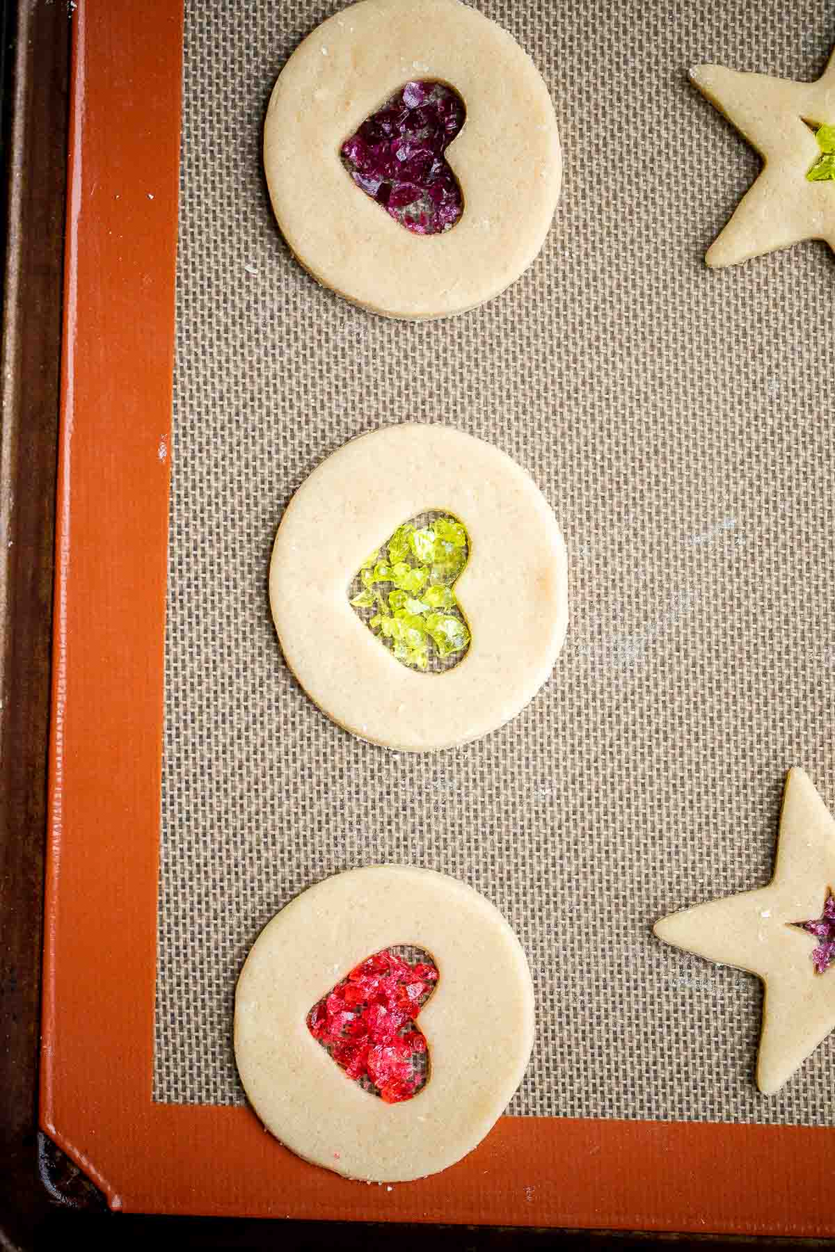 Stained Glass Window Cookies - Ahead of Thyme
