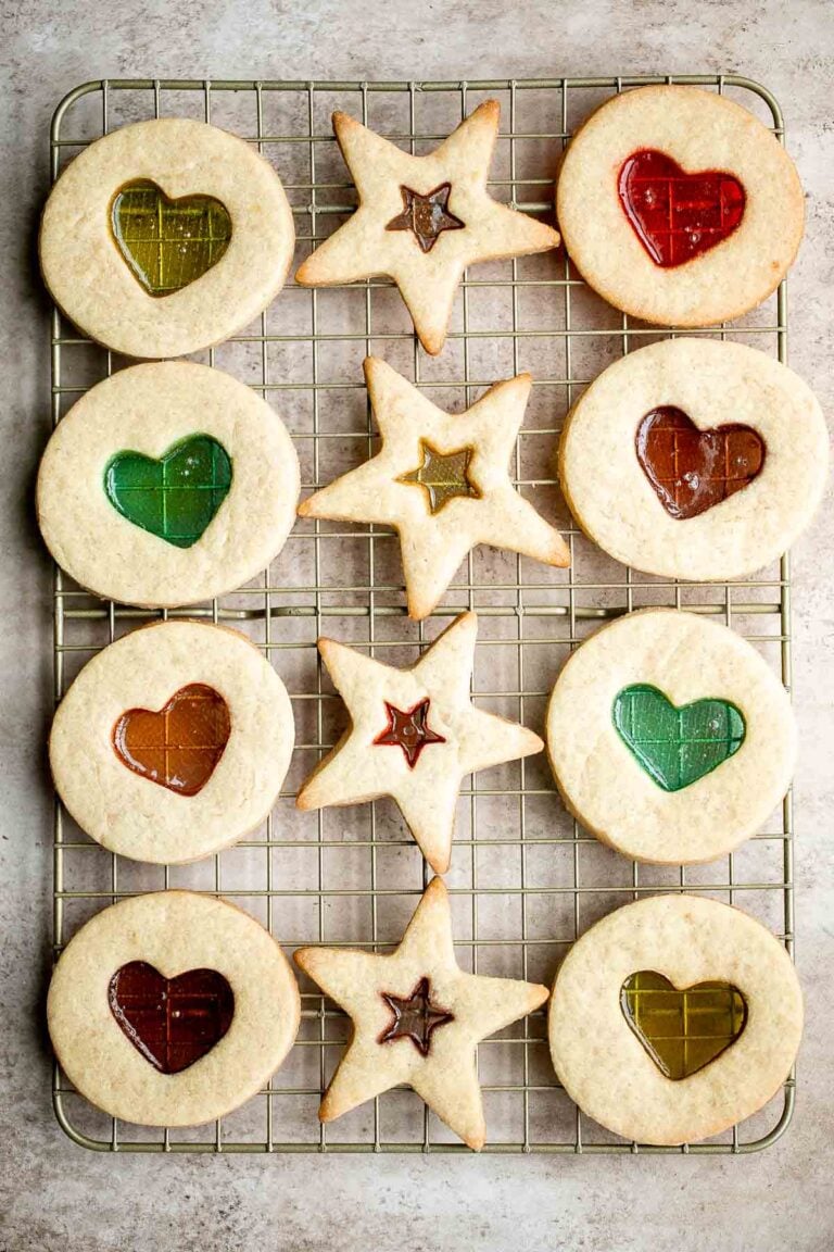 Stained Glass Window Cookies - Ahead of Thyme